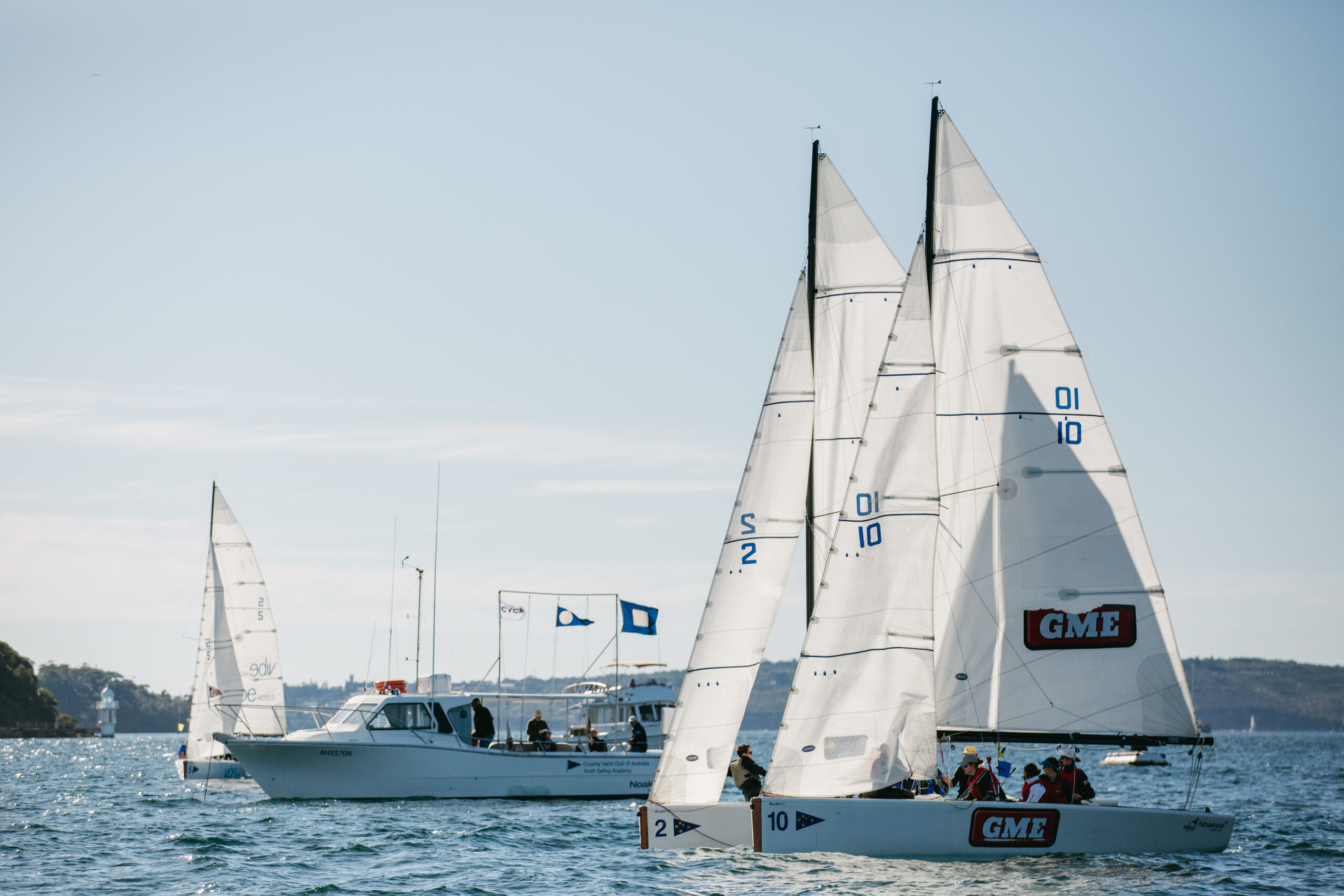 YSA – Challenging conditions for CYCA Match Cup - Cruising Yacht Club ...
