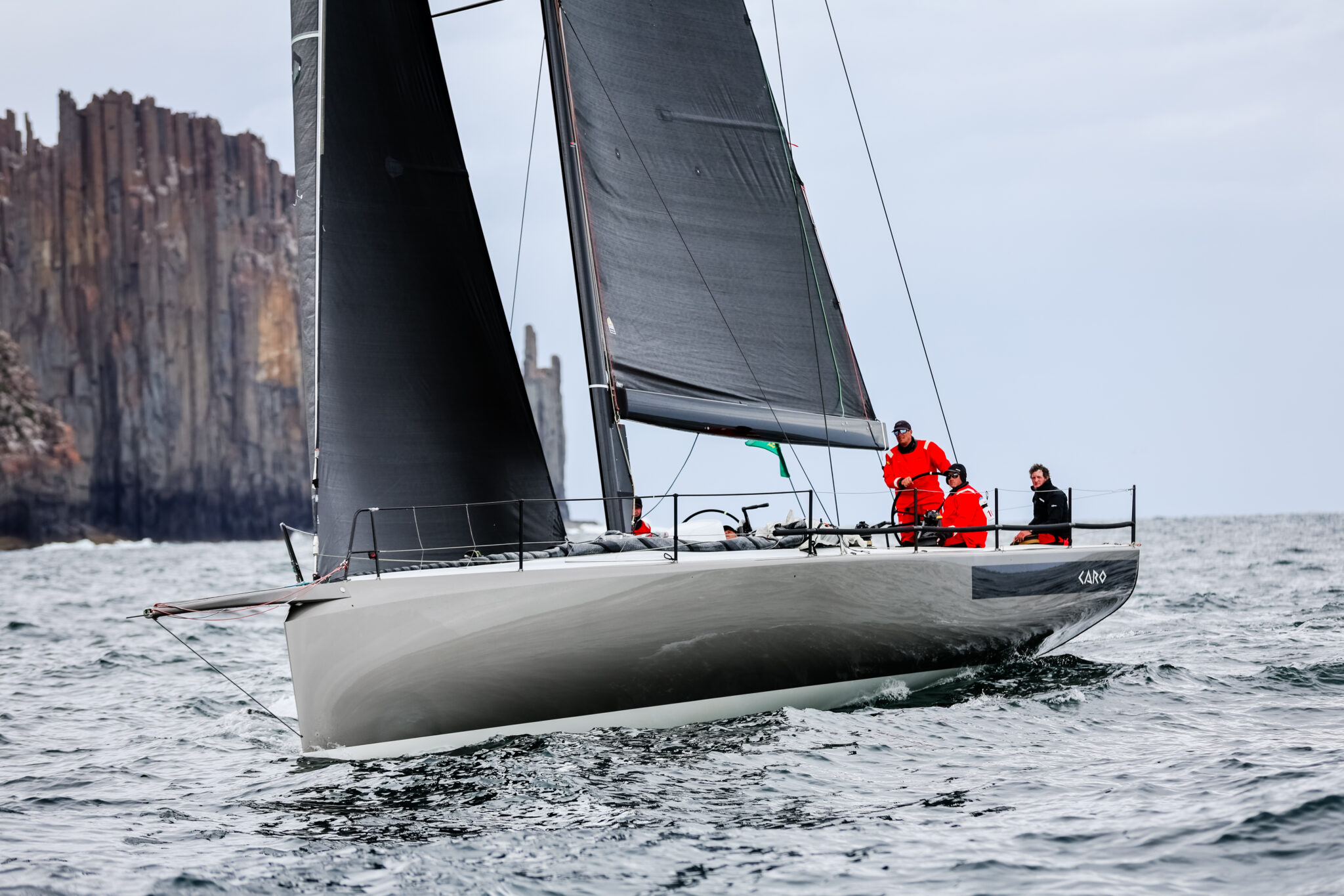 Up and down final race day for Caro - Cruising Yacht Club of Australia