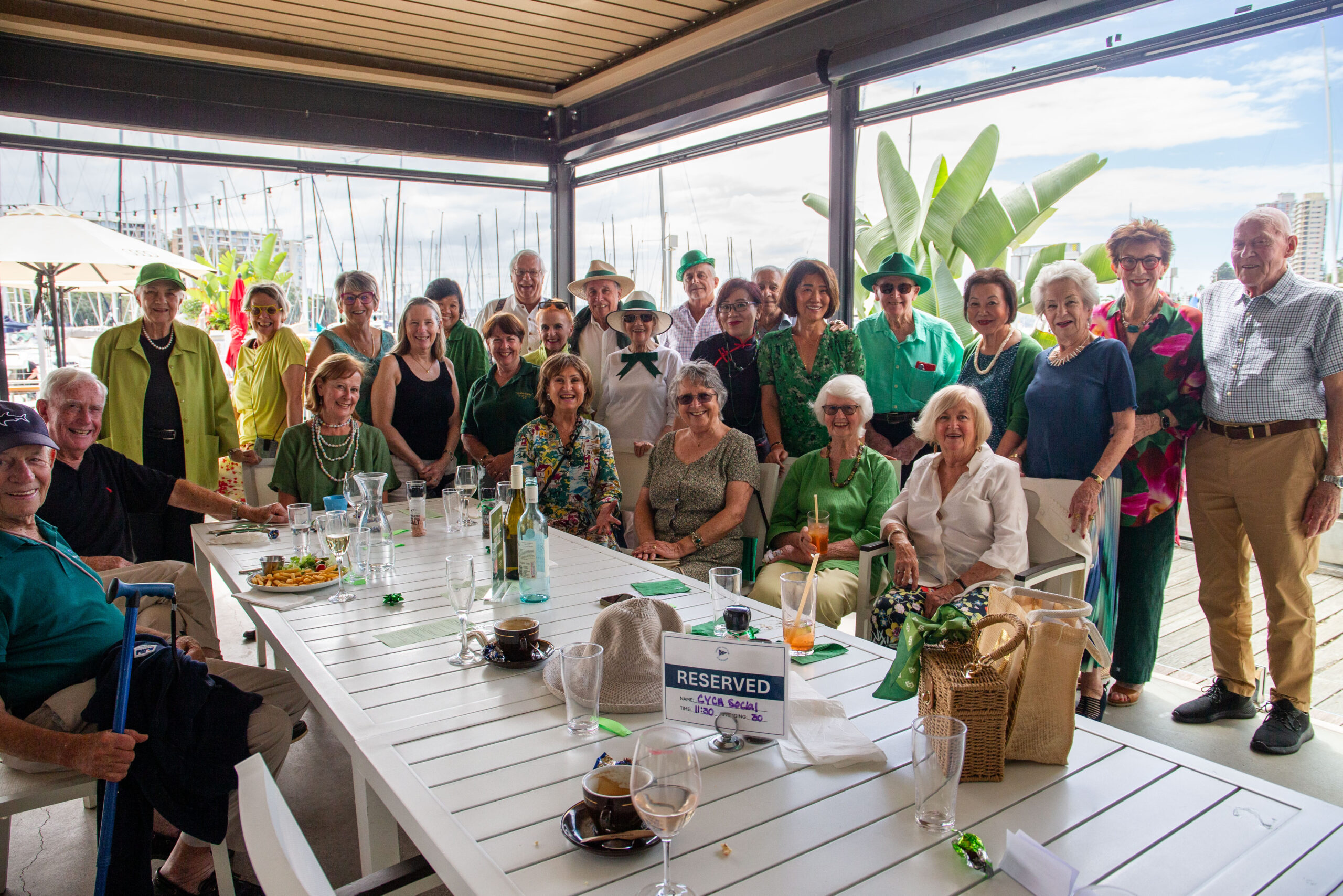 Club Social Lunch celebrates St. Patrick’s Day - Cruising Yacht Club of ...