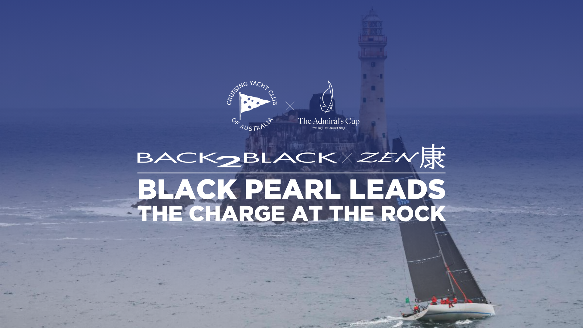 ROLEX FASTNET RACE: Black Pearl leads the charge around the Rock ...